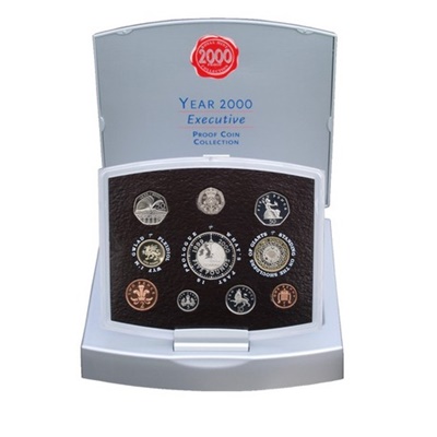 2000 Royal Mint Executive Proof Set - £59.95 : Weighton Coin Wonders ...