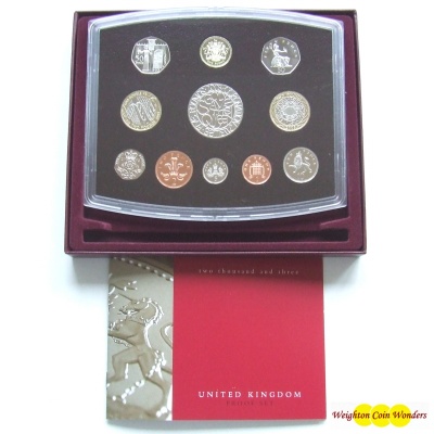 Royal Mint Standard Proof Sets : Weighton Coin Wonders, Gold & Silver ...